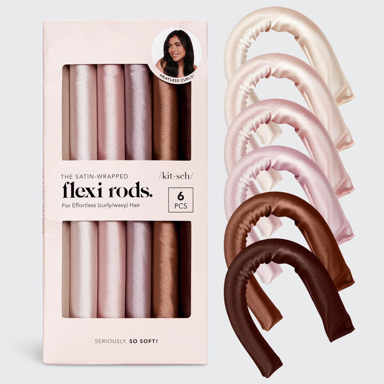 Satin Flexi Rods 6pc Set – Love.com