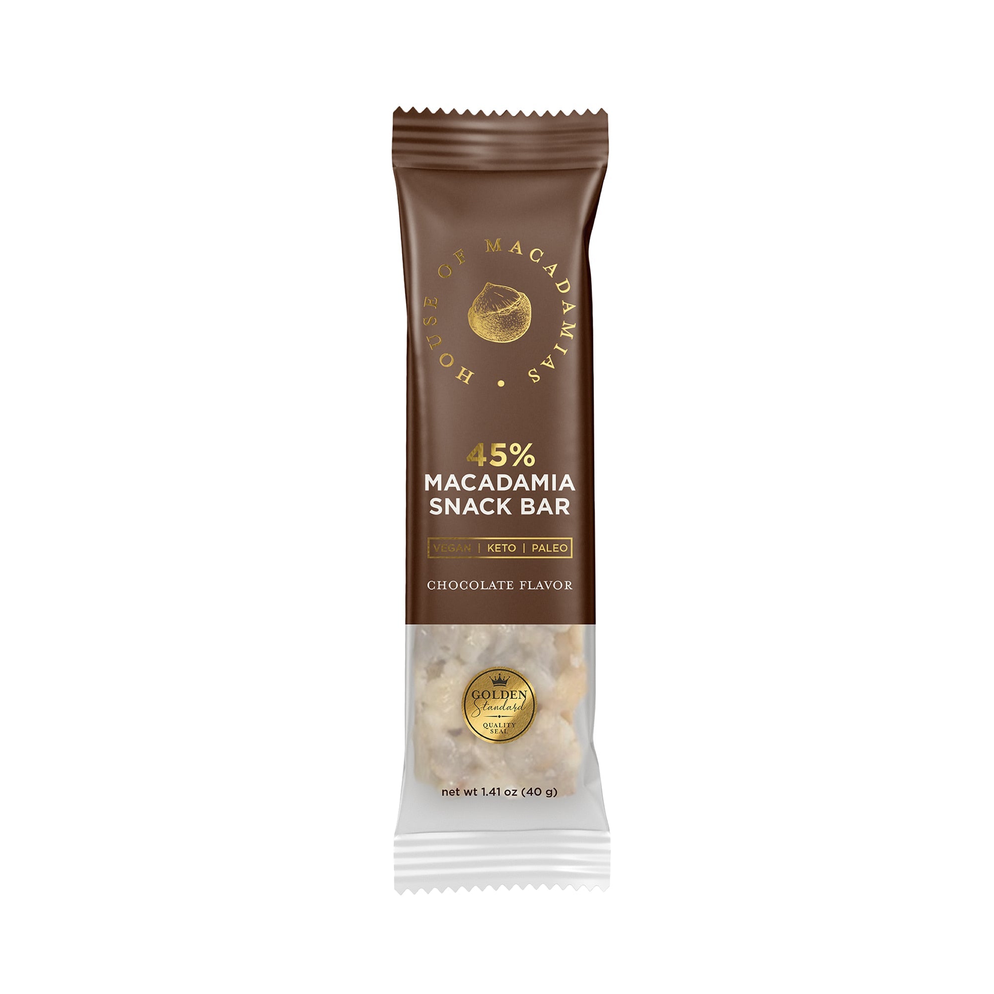 Chocolate Macadamia Nuts Snack Bar (12 Bars) – Love.com